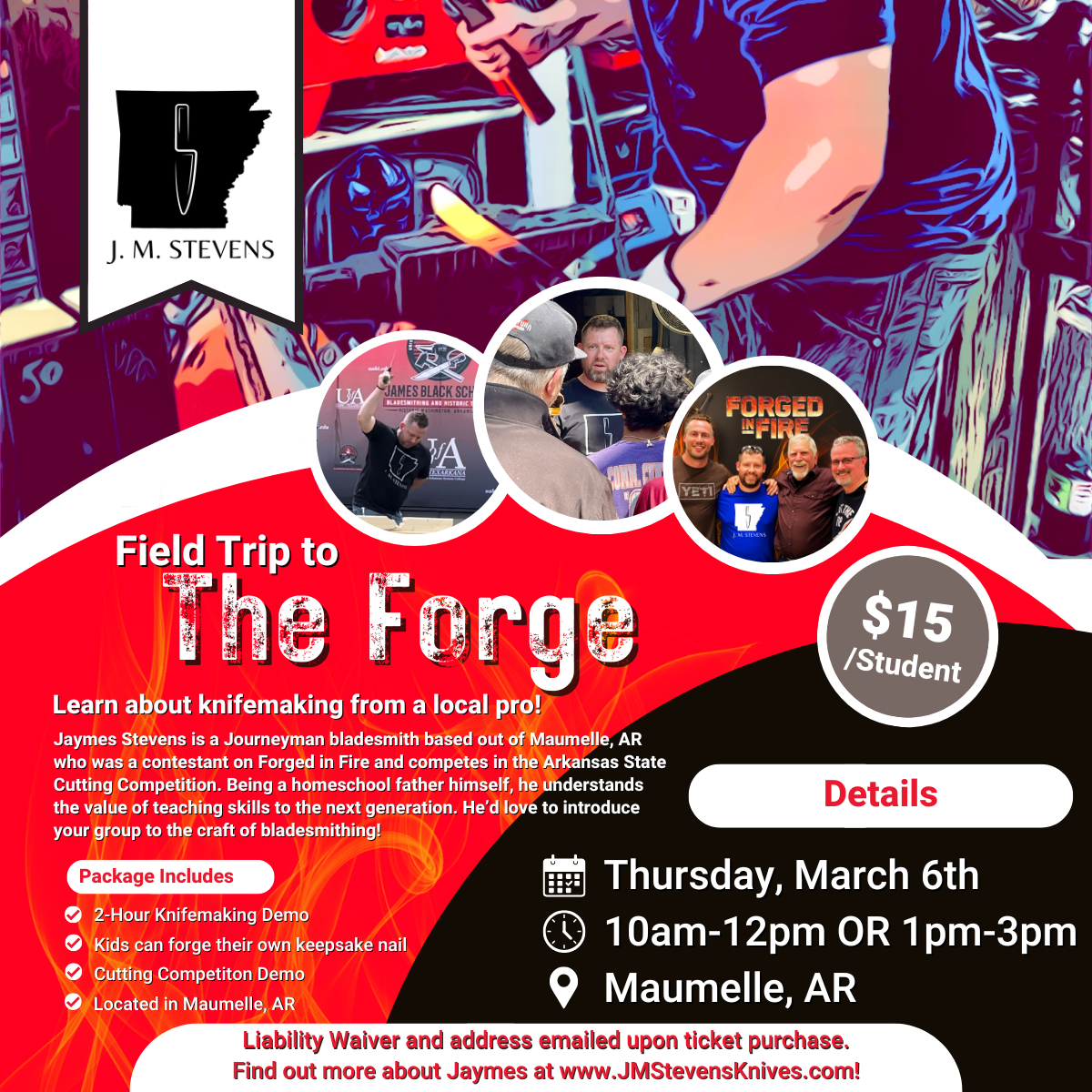 Field Trip to the Forge - STEAM for the Next Generation – J. M. Stevens